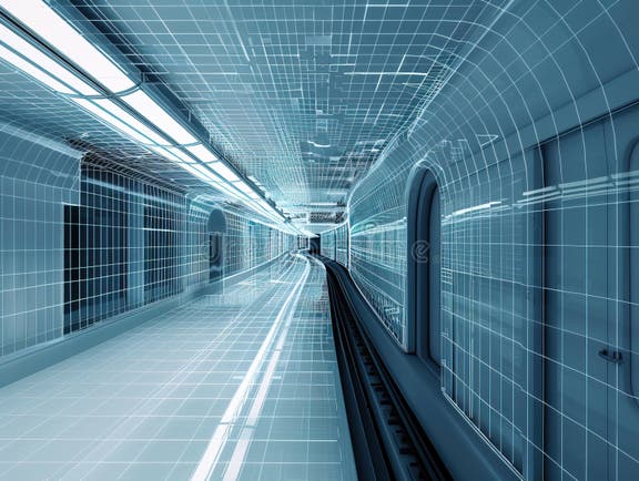 Subway Visualization with Augmented Reality Transparent Subway in ...