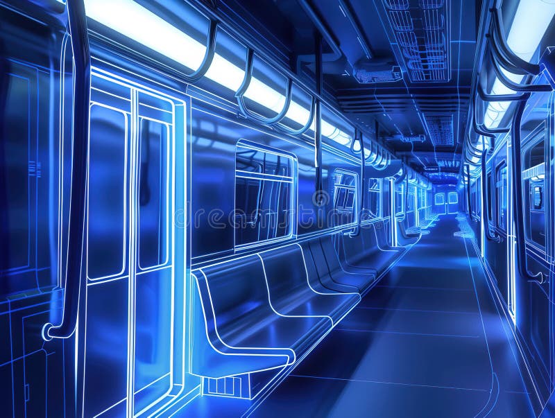 Subway Visualization with Augmented Reality Transparent Subway in ...