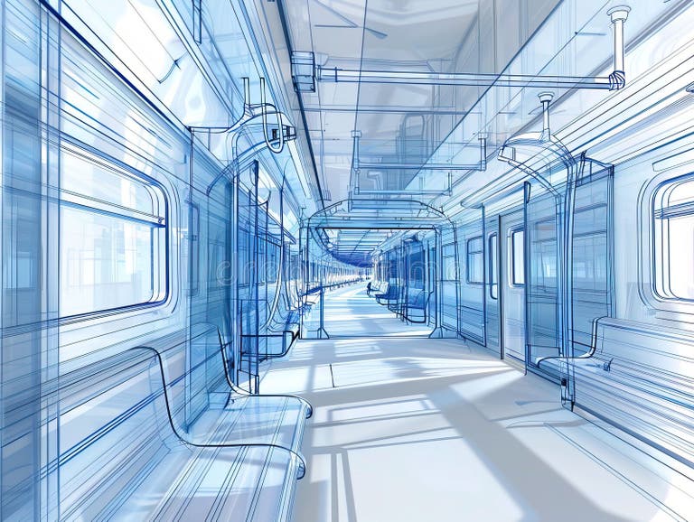 Subway Visualization with Augmented Reality Transparent Subway in ...