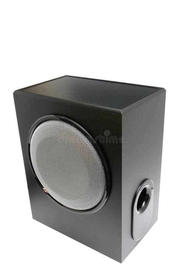 Subwoofer stock photo. Image of noise, music, stereo, electronics - 597906