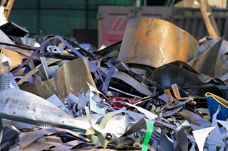Sucata industrial imagem de stock. Imagem de sucata, recusa - 1510321