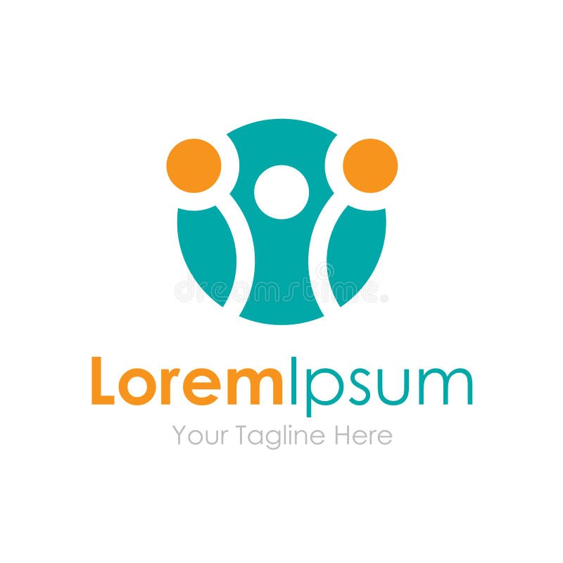 Teamwork TRIANGLE LOGO Color Gradient Stock Vector - Illustration of ...