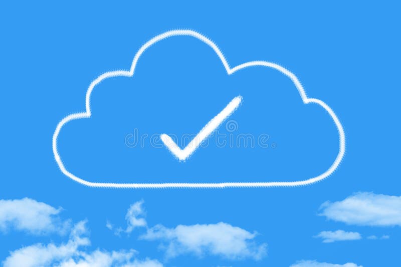 Success Access Cloud Storage Cloud Shape Stock Illustration ...