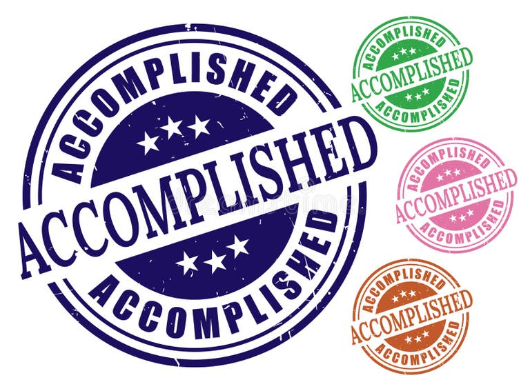 Success Achieved Badge Set, Accomplishment Stamp Vector Pack Stock ...