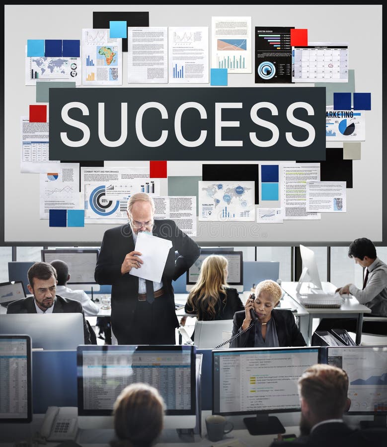 Success Achievement Excellent Growth Victory Concept Stock Photo ...