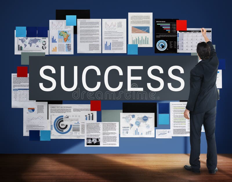 Success Achievement Excellent Growth Victory Concept Stock Photo ...
