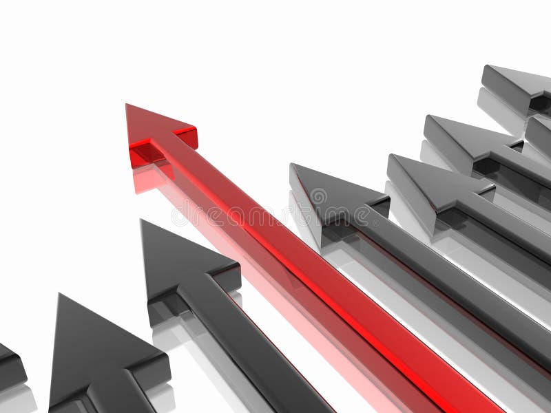 Success arrow stock illustration. Illustration of finance - 6971953