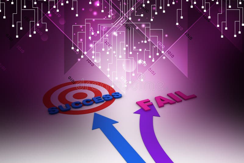 Success arrow stock illustration. Illustration of multiple - 55166324