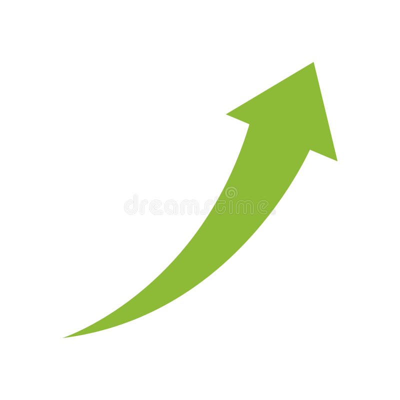 Success arrow up stock vector. Illustration of chart - 120611009