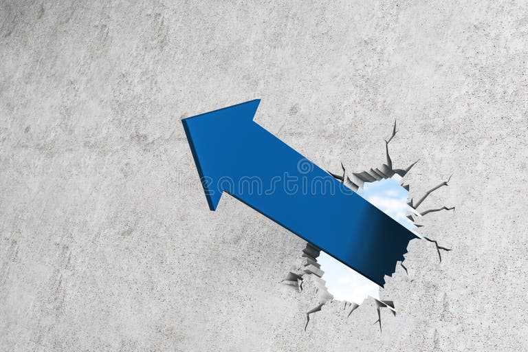 Breakthrough Barrier Stock Illustrations – 623 Breakthrough Barrier ...
