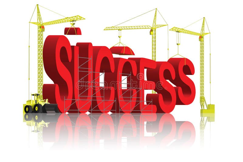 Building success stock illustration. Illustration of leadership - 15440556
