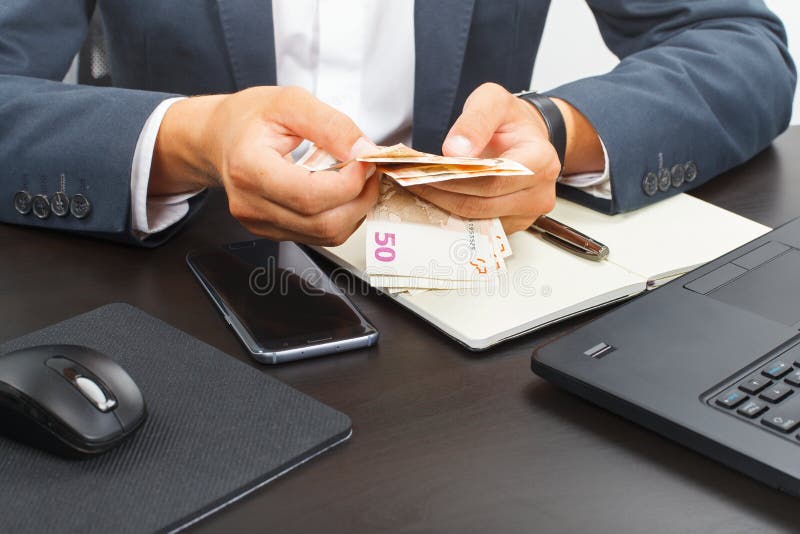 Success in business stock image. Image of banknote, lawyer - 77602689
