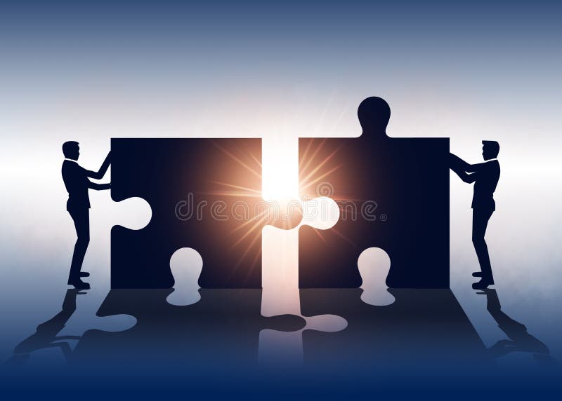 Success. Business Team and Solution. Vector Business Illustration ...