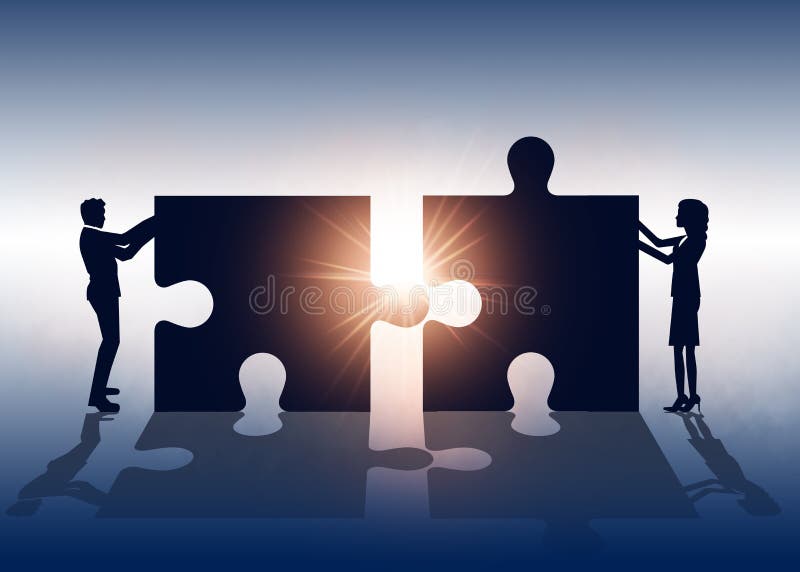 Success. Business Team and Solution. Vector Business Illustration ...