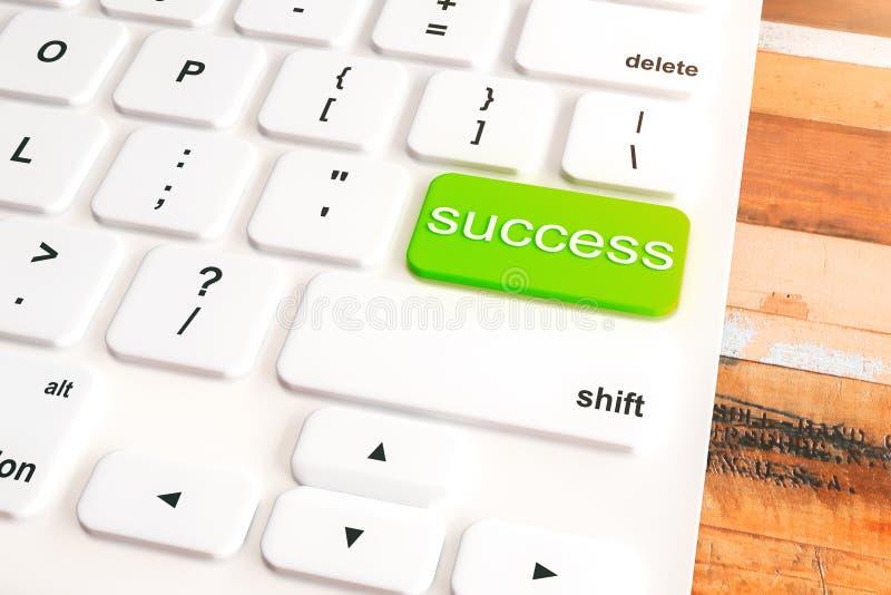 Success button stock illustration. Illustration of concept - 75930220