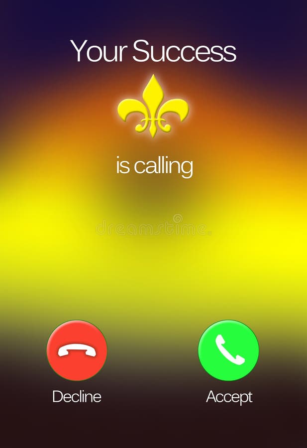 Success is calling you stock illustration. Illustration of crown - 92657085