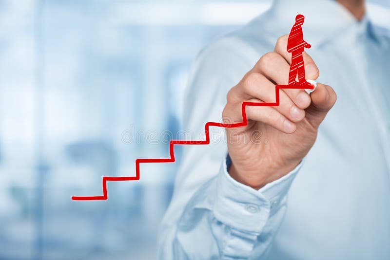 Success in career stock photo. Image of growth, human - 50644640