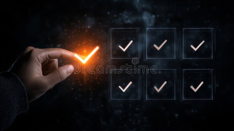 Success Checkmark Icon Highlighting Completion - Ideal for Task ...