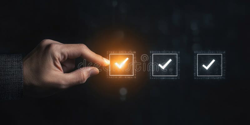 Success Checkmark Icon Highlighting Completion - Ideal for Task ...