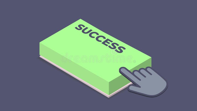 Success Computer Keyboard Key. Keyboard Keys Icon Button Stock Video ...