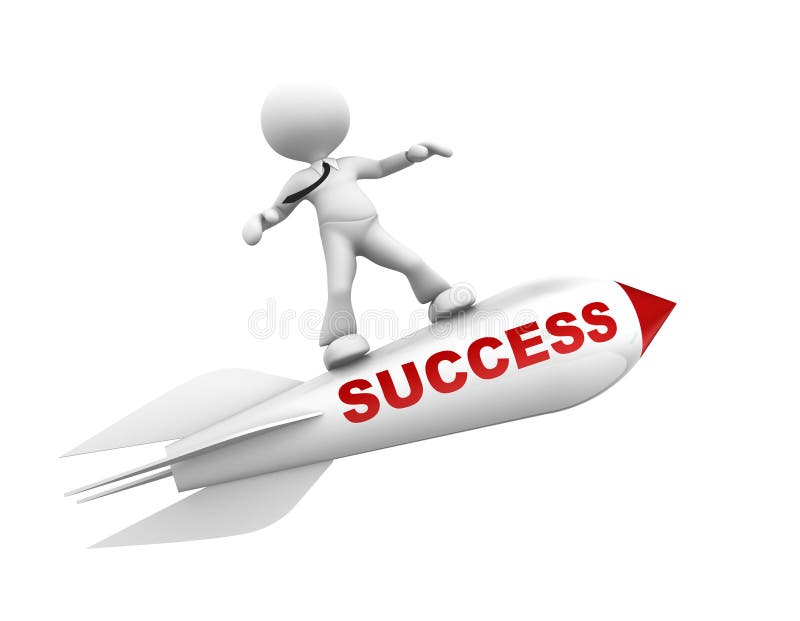 Success concept stock illustration. Illustration of fast - 37670786