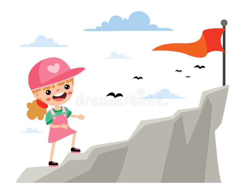 Children Success Steps Stock Illustrations – 178 Children Success Steps ...