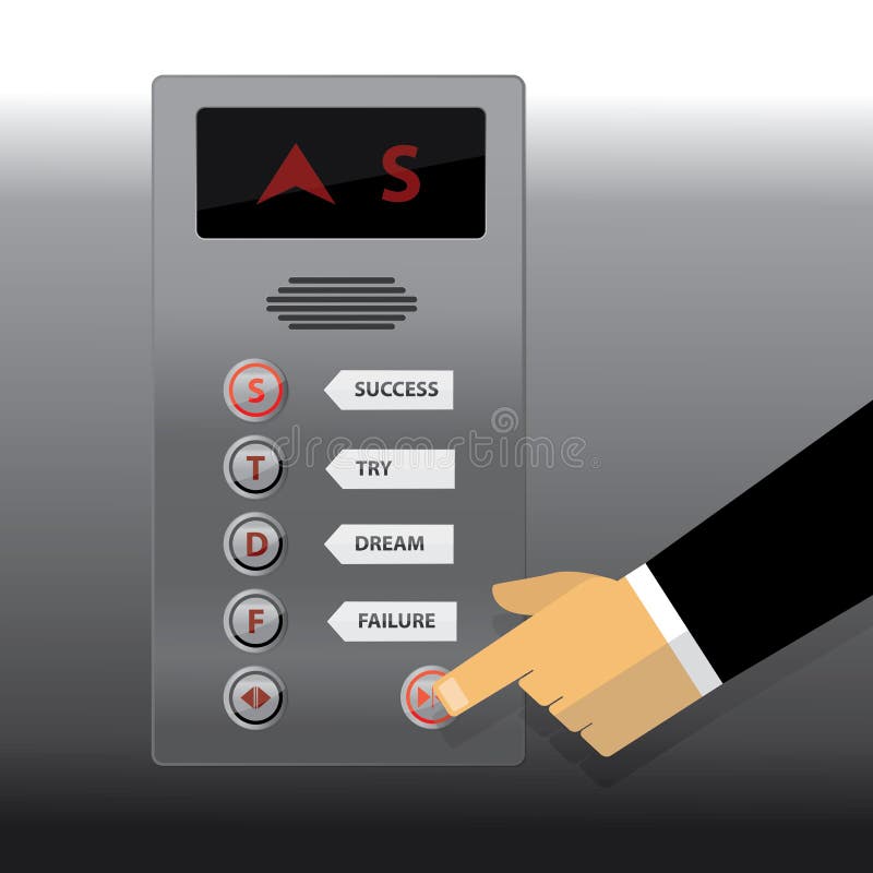 Elevator Going Up Button Stock Illustrations – 95 Elevator Going Up ...