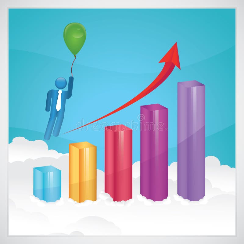 Success Concept. Vector Illustration Decorative Background Design Stock ...