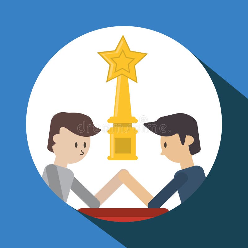 Success Design. Winner Icon. Flat Illustration, Graphic Stock ...