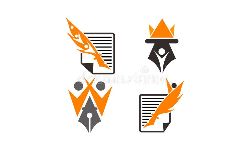 Success Education Template Set Stock Vector - Illustration of page ...