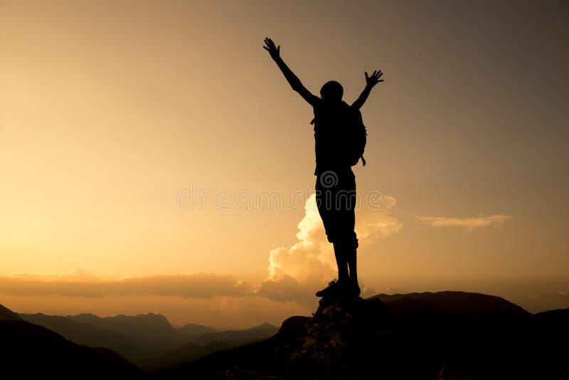 Success and Enthusiasm & To Be Successful Stock Image - Image of ...