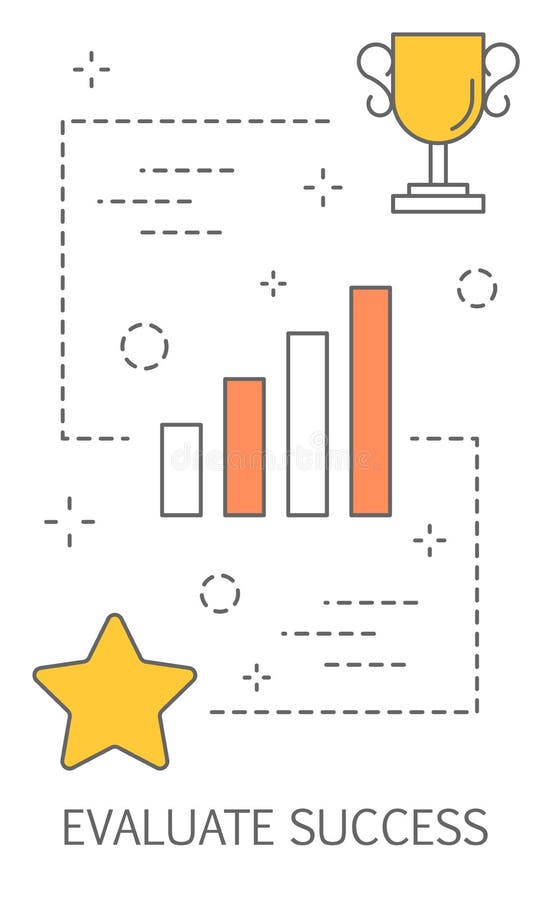 Success Evaluation Concept. Getting Reward or Prize for Achievement ...