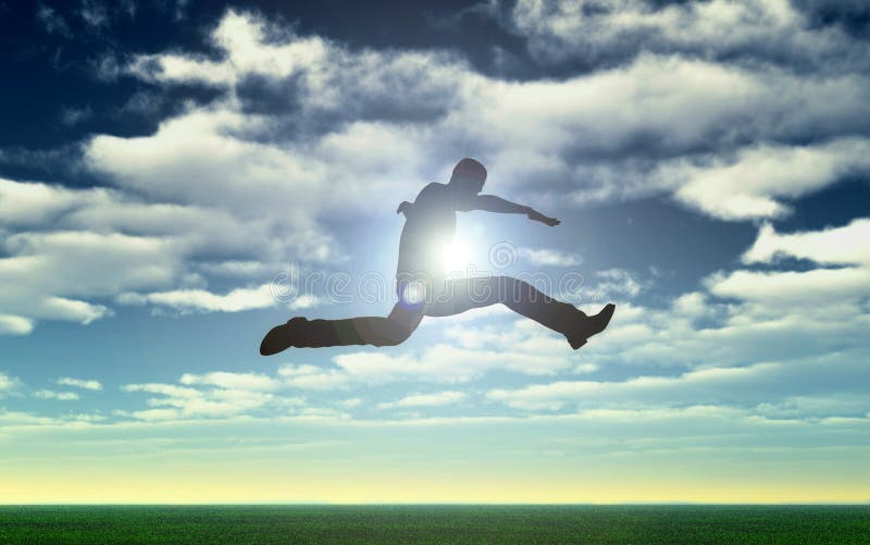 Success and Freedom Expression Stock Illustration - Illustration of ...