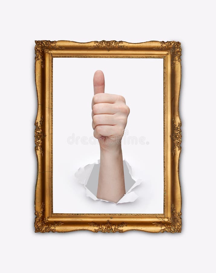 Success stock image. Image of individuality, hand, success - 46418879