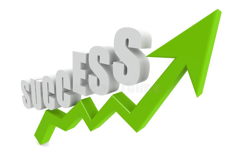 Success Graph Royalty Free Stock Image - Image: 26308156