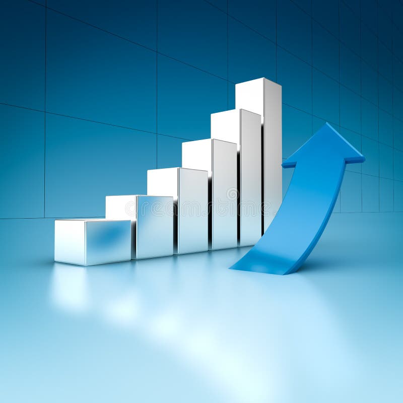 Success graph stock illustration. Illustration of statistic - 30638634