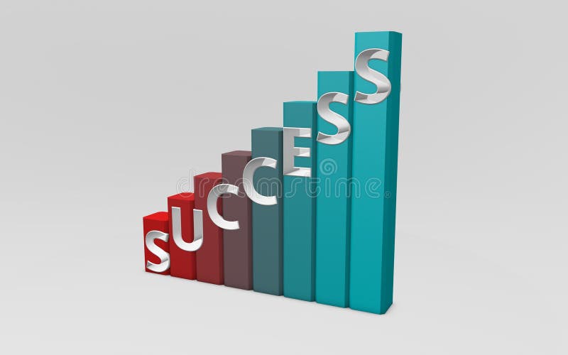 Success Graph stock illustration. Illustration of succesful - 51169179