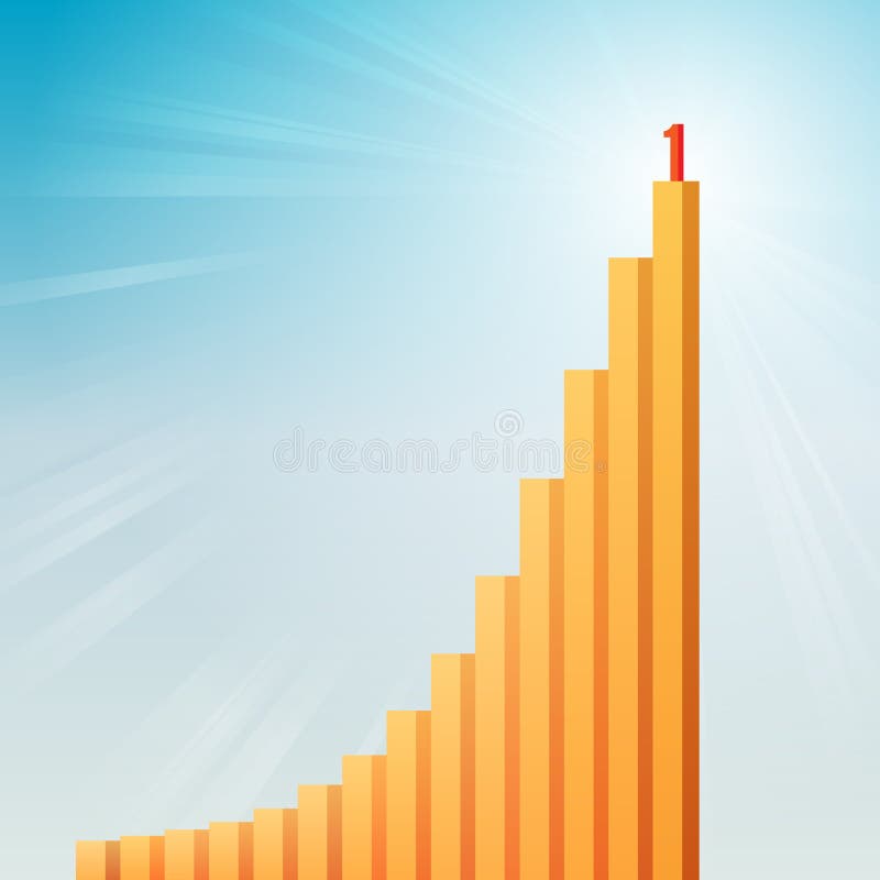Success Graphic Bars stock vector. Illustration of success - 36246740
