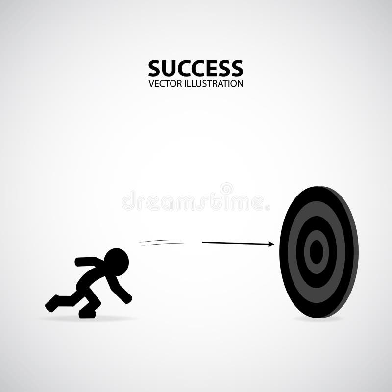 Success Graphic Design stock vector. Illustration of goal - 83587871