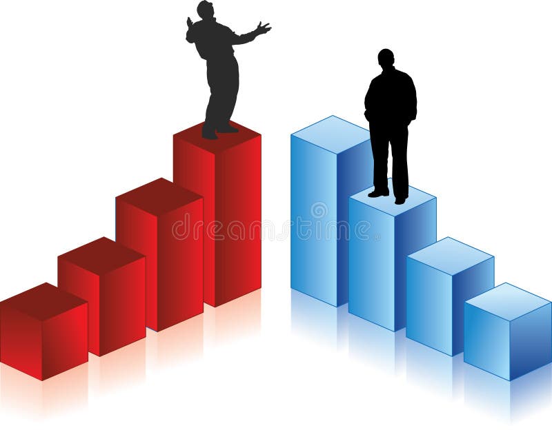 Success graphic man stock vector. Illustration of isolated - 5870112