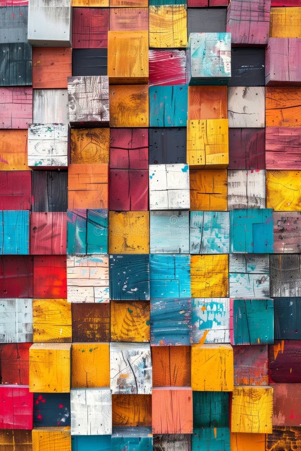 Success in a Grid Pattern with Motivational Quotes. Stock Illustration ...