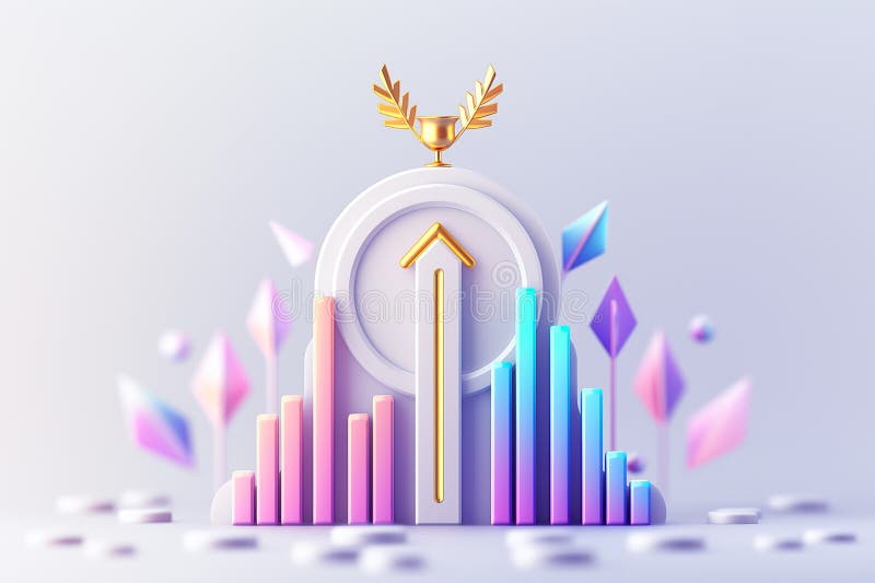 Success and Growth a Symbolic Representation Showing Both Achievement ...