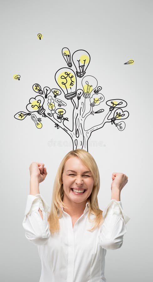 Success stock photo. Image of lightbulb, executive, caucasian - 48370840
