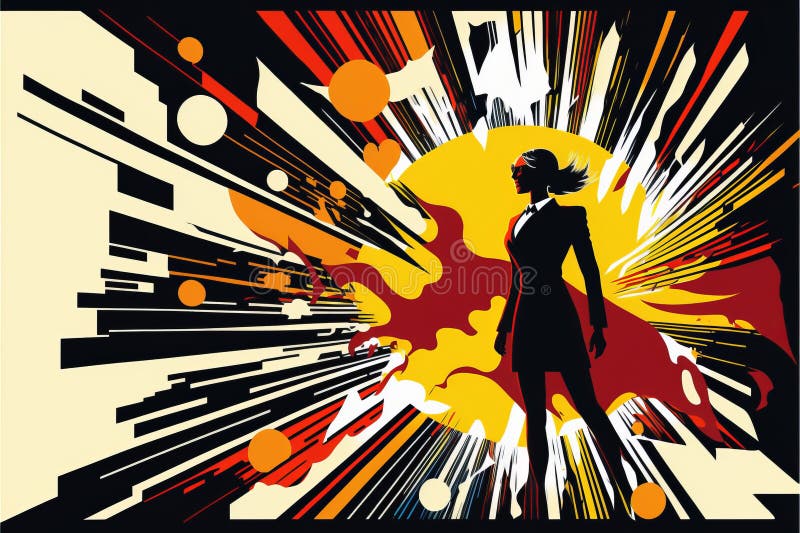 Success Human Abstract Art Vector Art Stock Illustration - Illustration ...