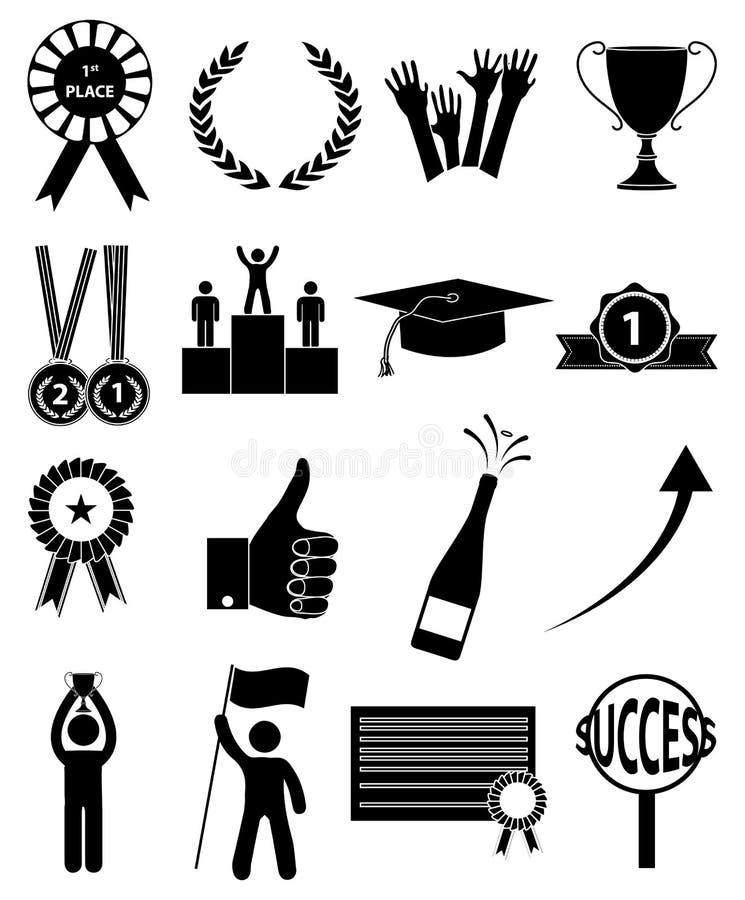Ribbon bow icons set stock vector. Illustration of icon - 50709617