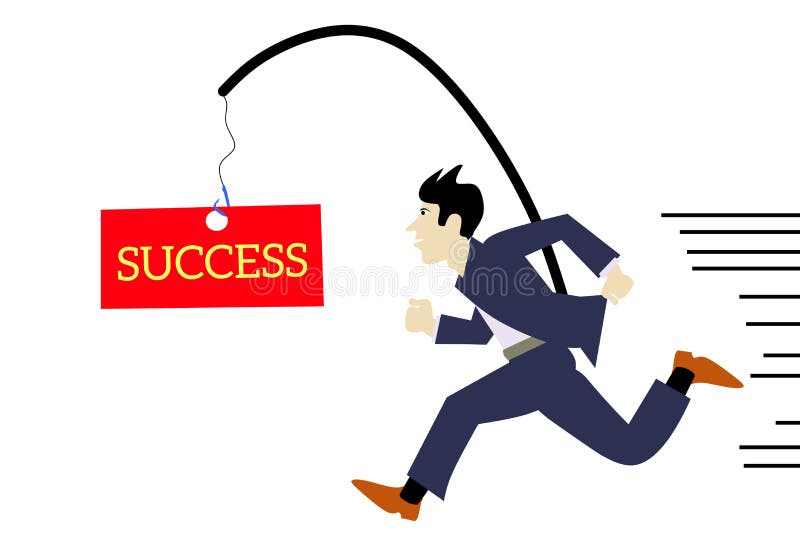 Success Image Concept. Simple Illustration and Motivational Image Stock ...