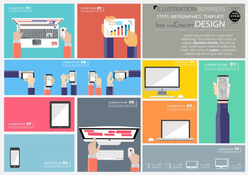 Success - Infographics Template Idea and Concept Design -Contact ...