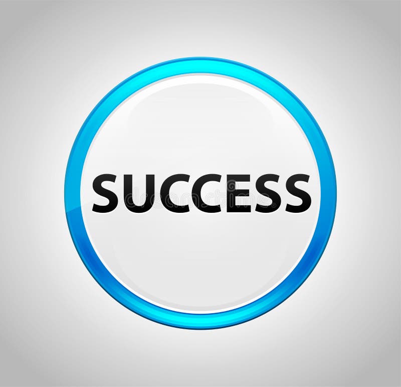 Success round stock illustration. Illustration of goal - 83730634