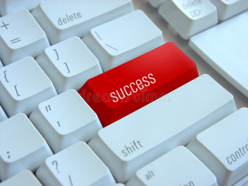 Success keyboard stock photo. Image of advance, support - 9089880