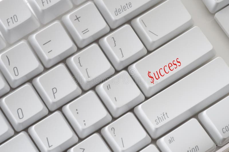 Success Keyboard stock image. Image of successful, support - 34792857